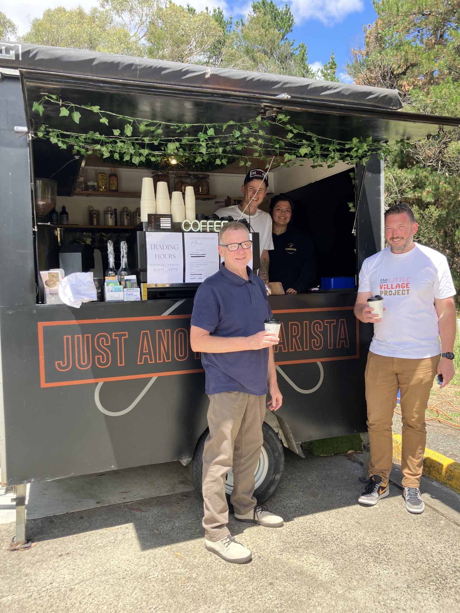 Just Another Barista stirring up support for The Little Village Project ...